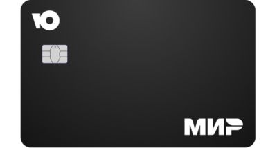 Mir bank card from YooMoney