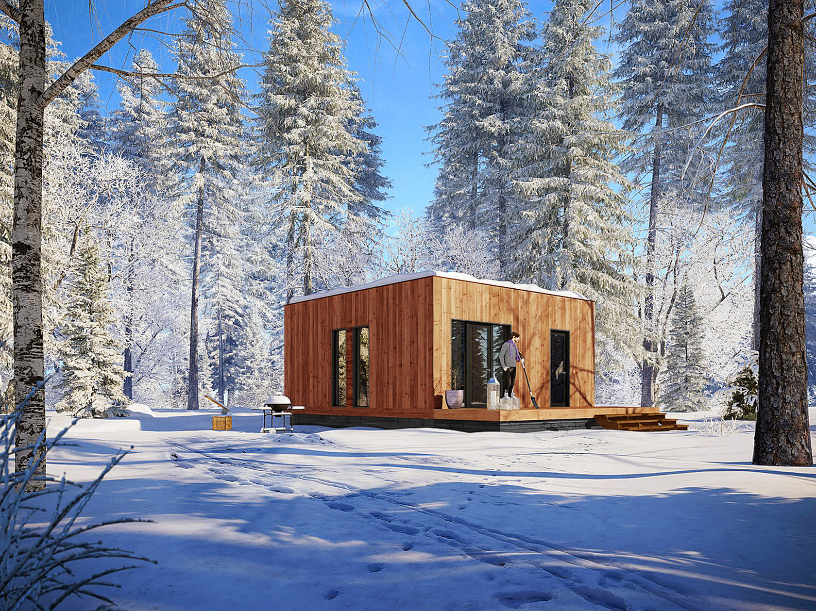Modularní dům 48 м2