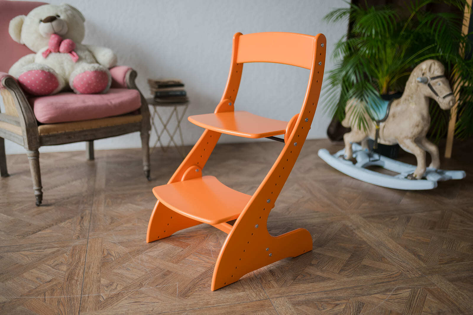 Growing chair for children from 6 months to 16 years