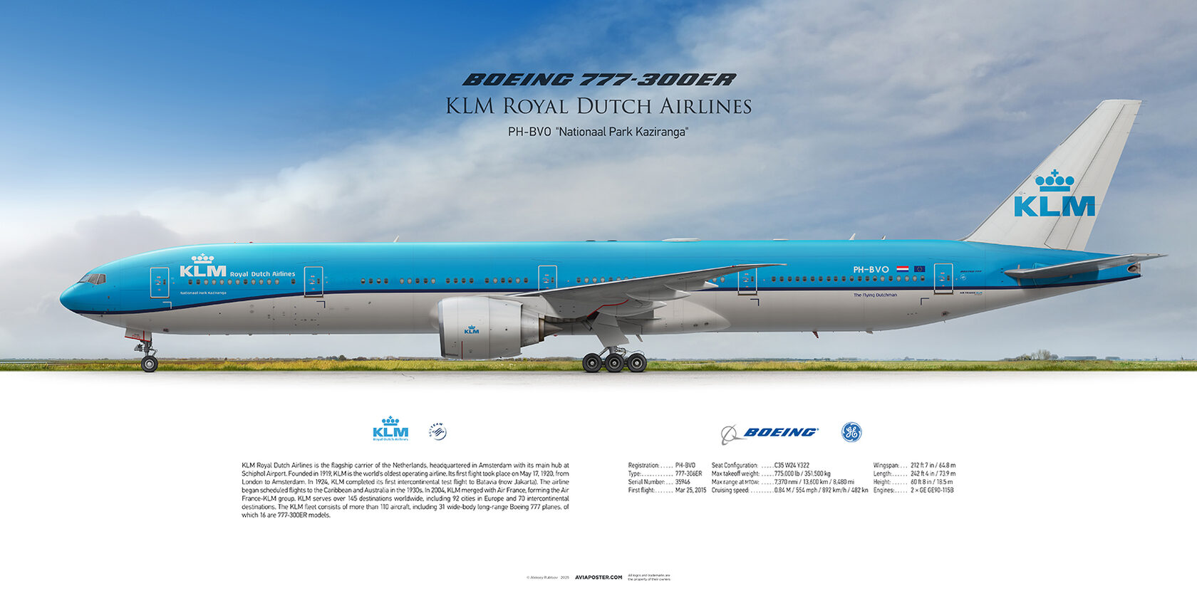 Fine Airliner Profile At Prints | Civil Aviation Posters | Aviaposter