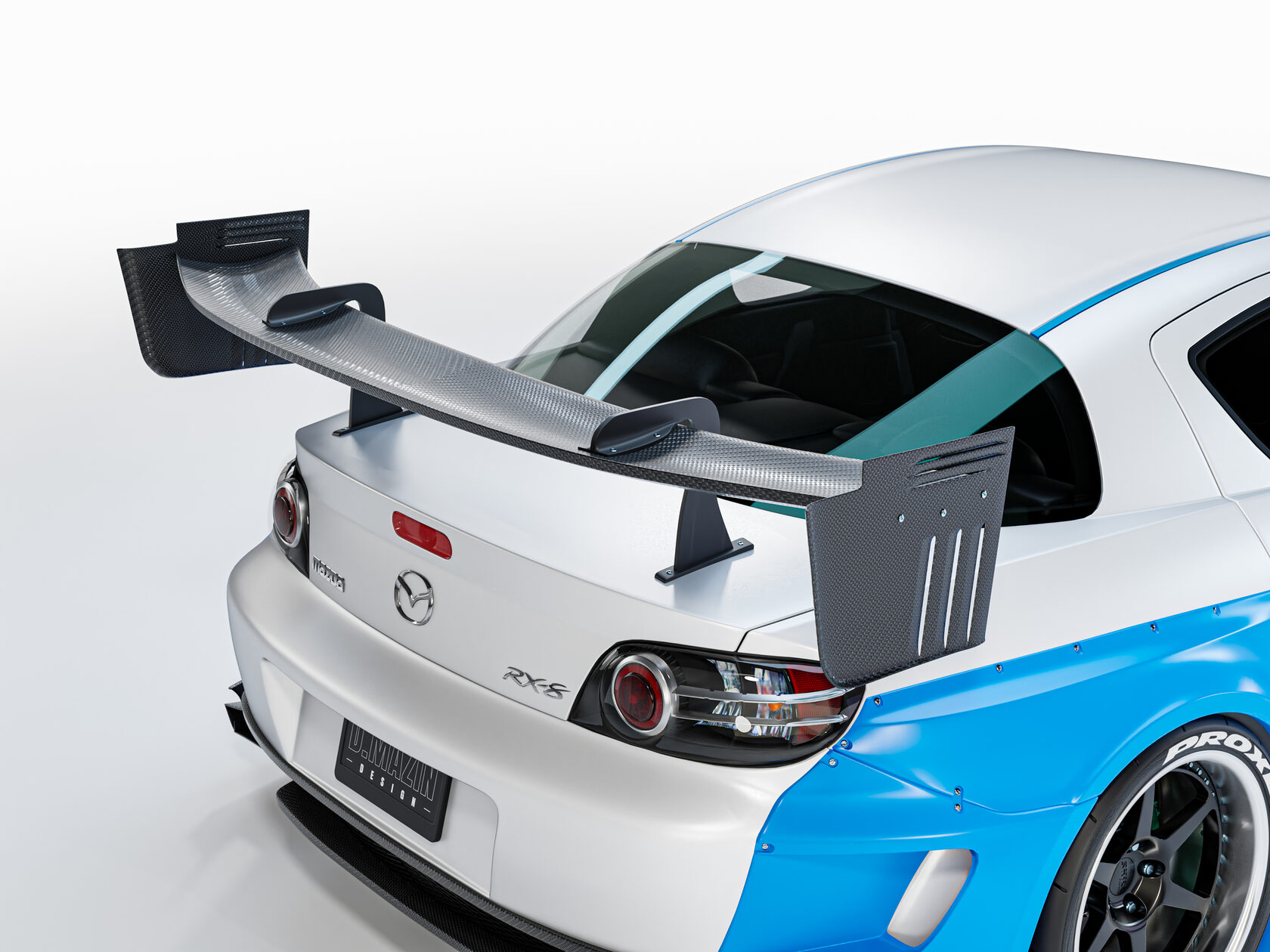 FENDERIST SPEC R Full kit / WIDE BODY KIT Mazda RX-8 2003-2008