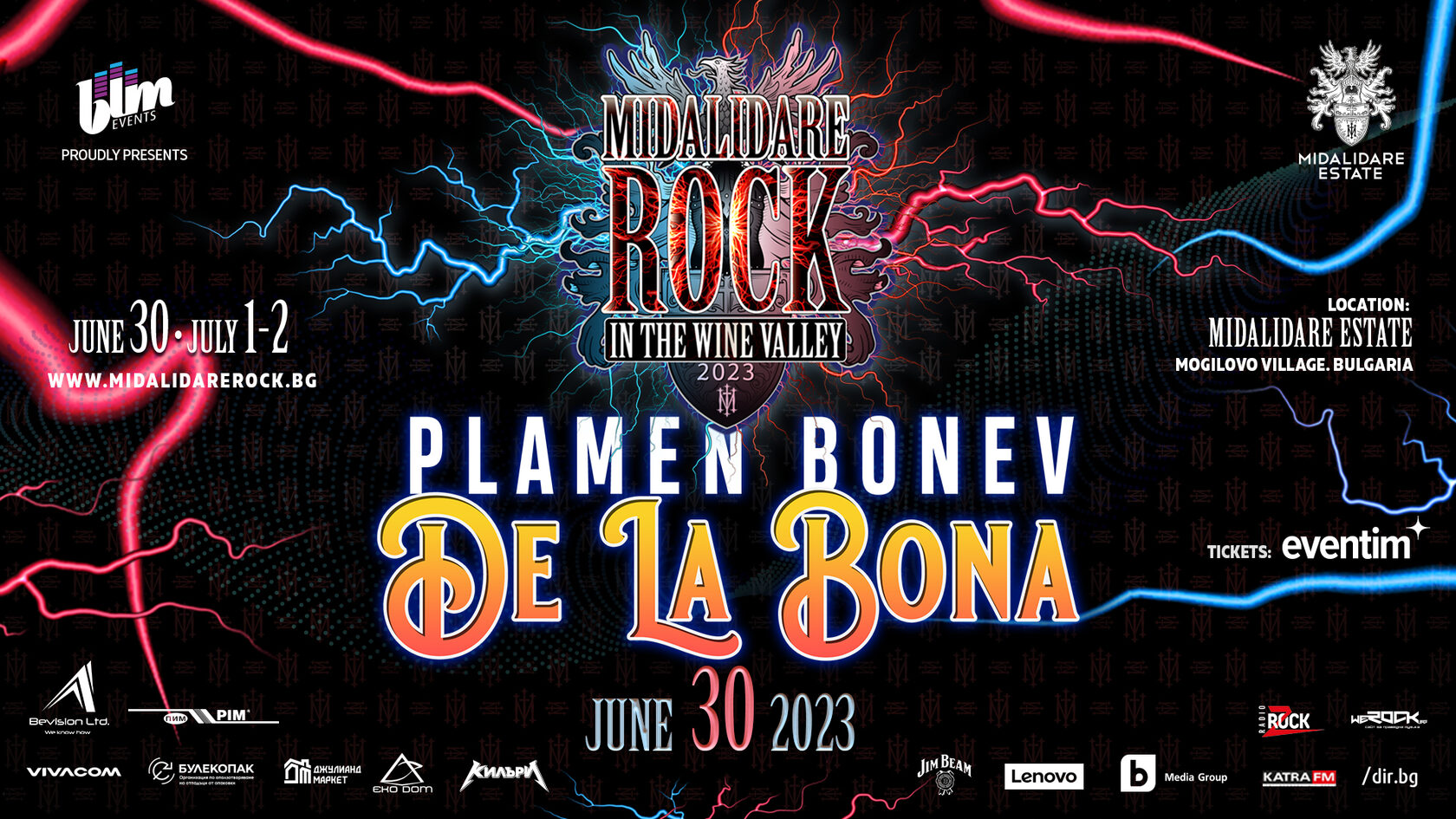 DE LA BONA at Midalidare Rock 2023