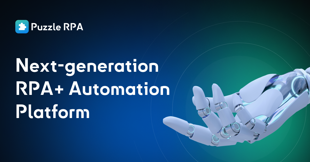 Robotic process automation platform for business - Puzzle RPA