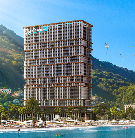 RADISSON | One and only 5 star Residences now at Batumi seaside