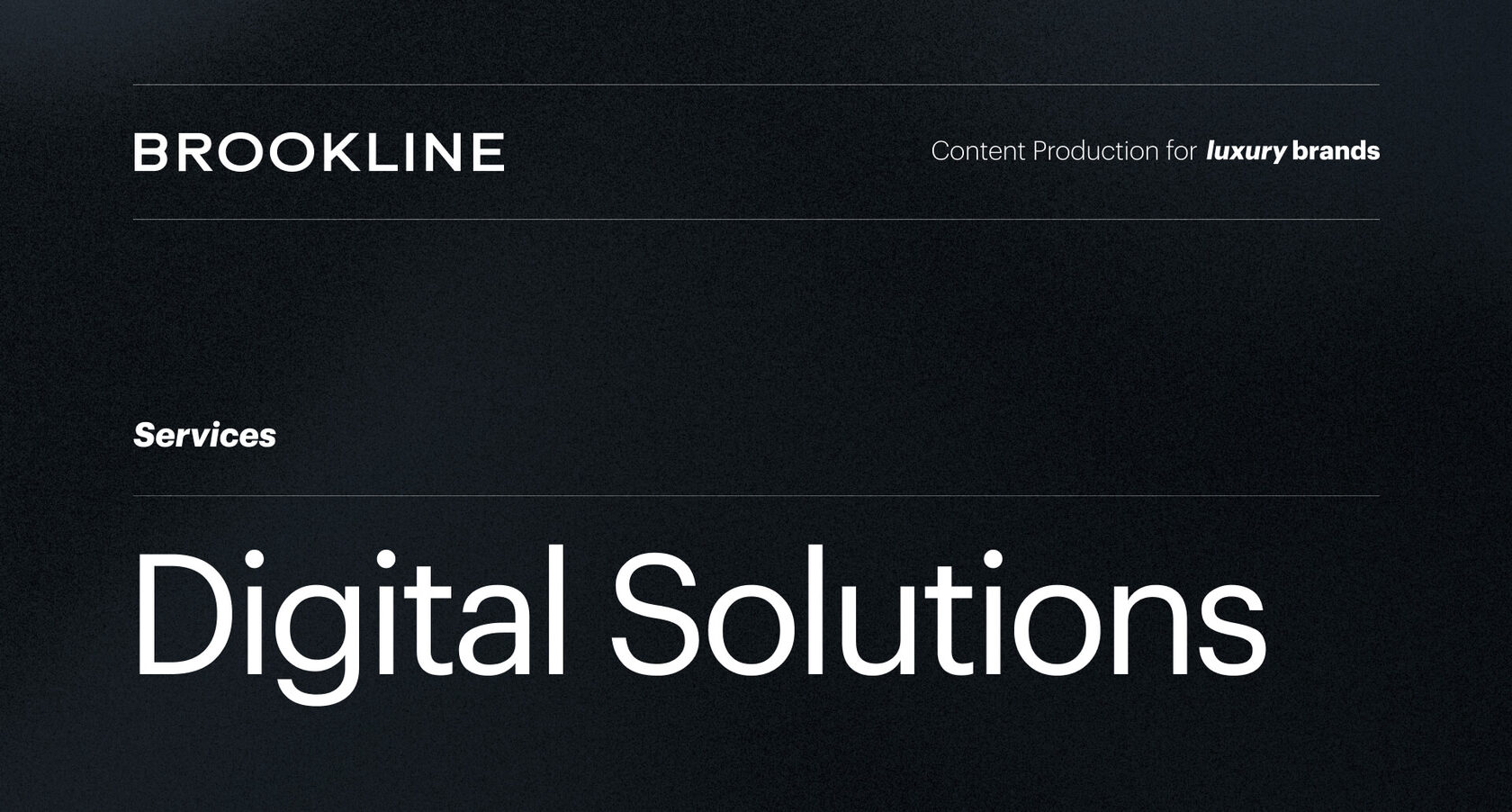 Services | Digital Solutions