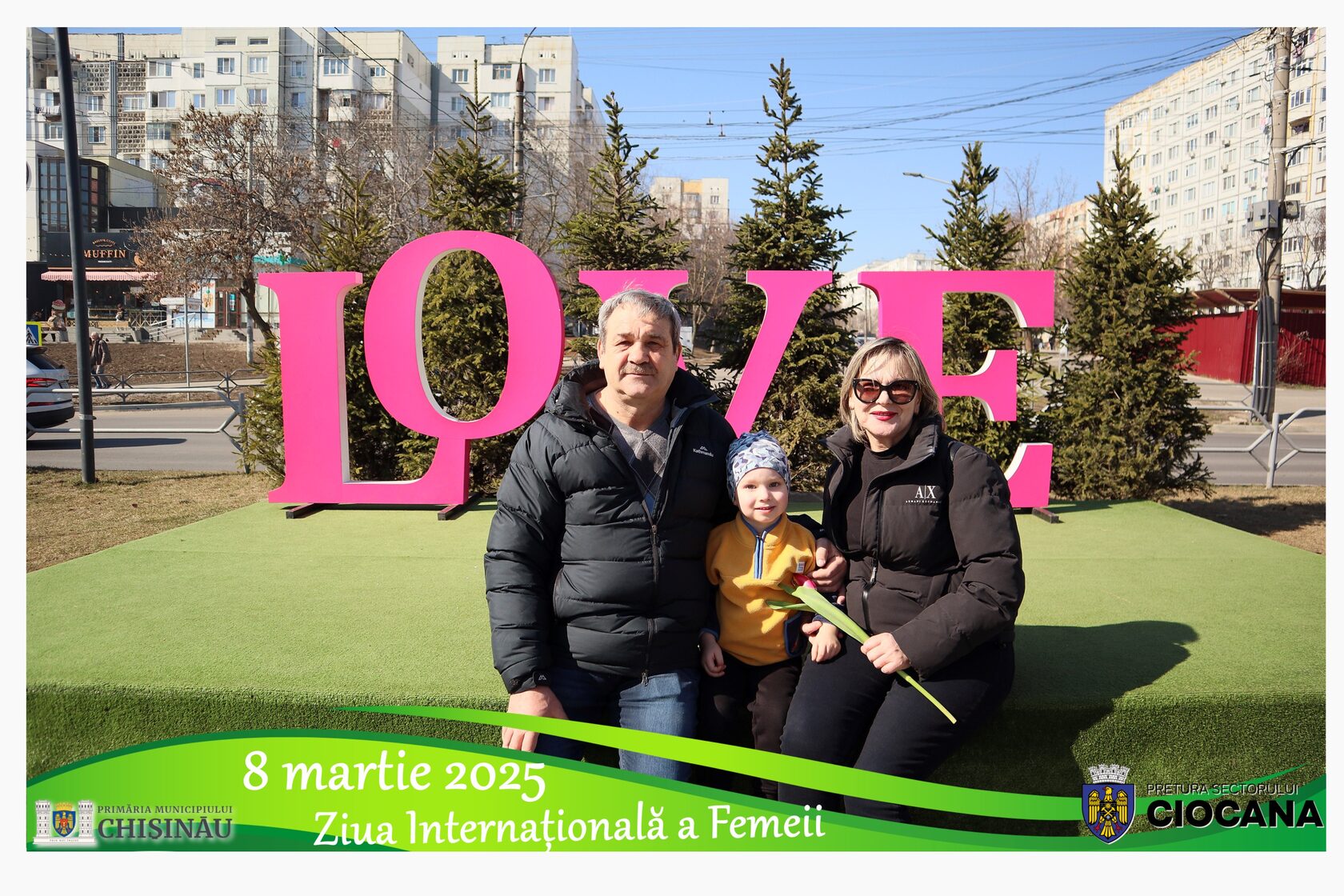 Cabina foto de 8 Martie în sectorul Ciocana 🎉🌸