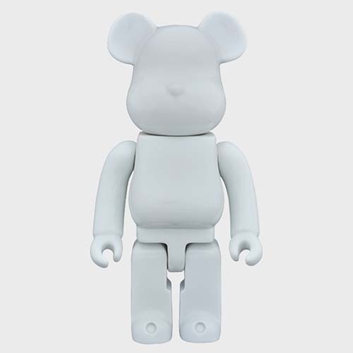 BEARBRICK WHITE MATTE 1000%