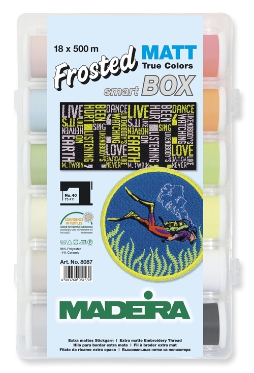 Экстра матовые нитки - Frosted Matt