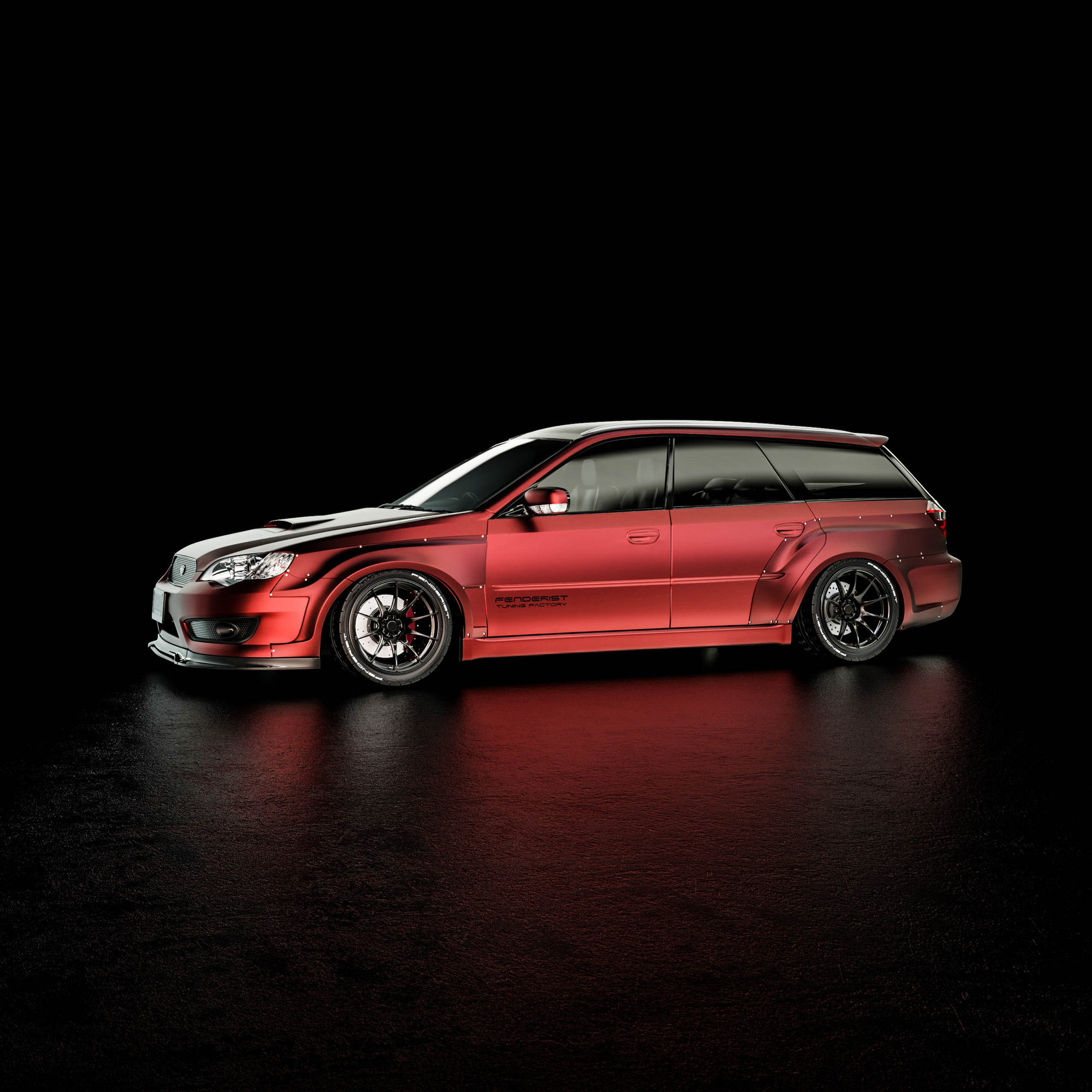 Front splitter SUBARU Legacy Wagon Type B 06-09