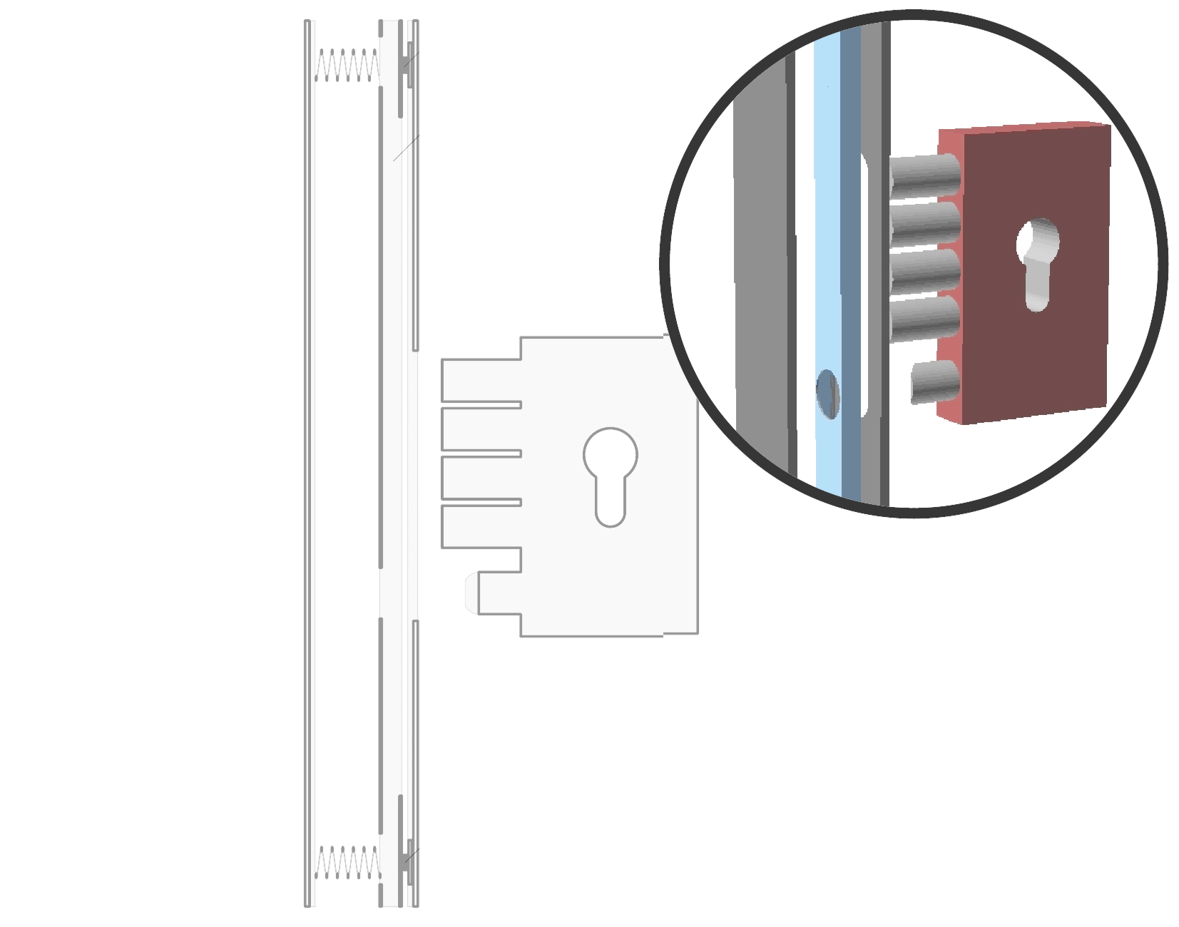Дверная незабудка