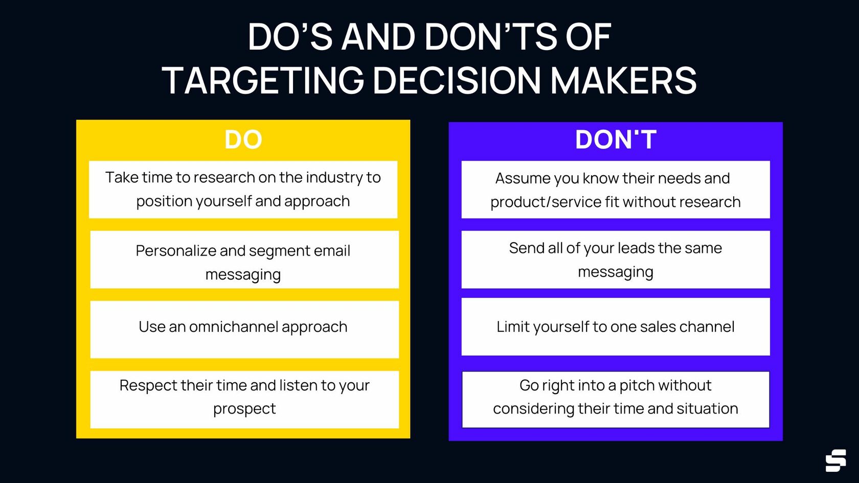How to Target Decision Makers to Book More Meetings