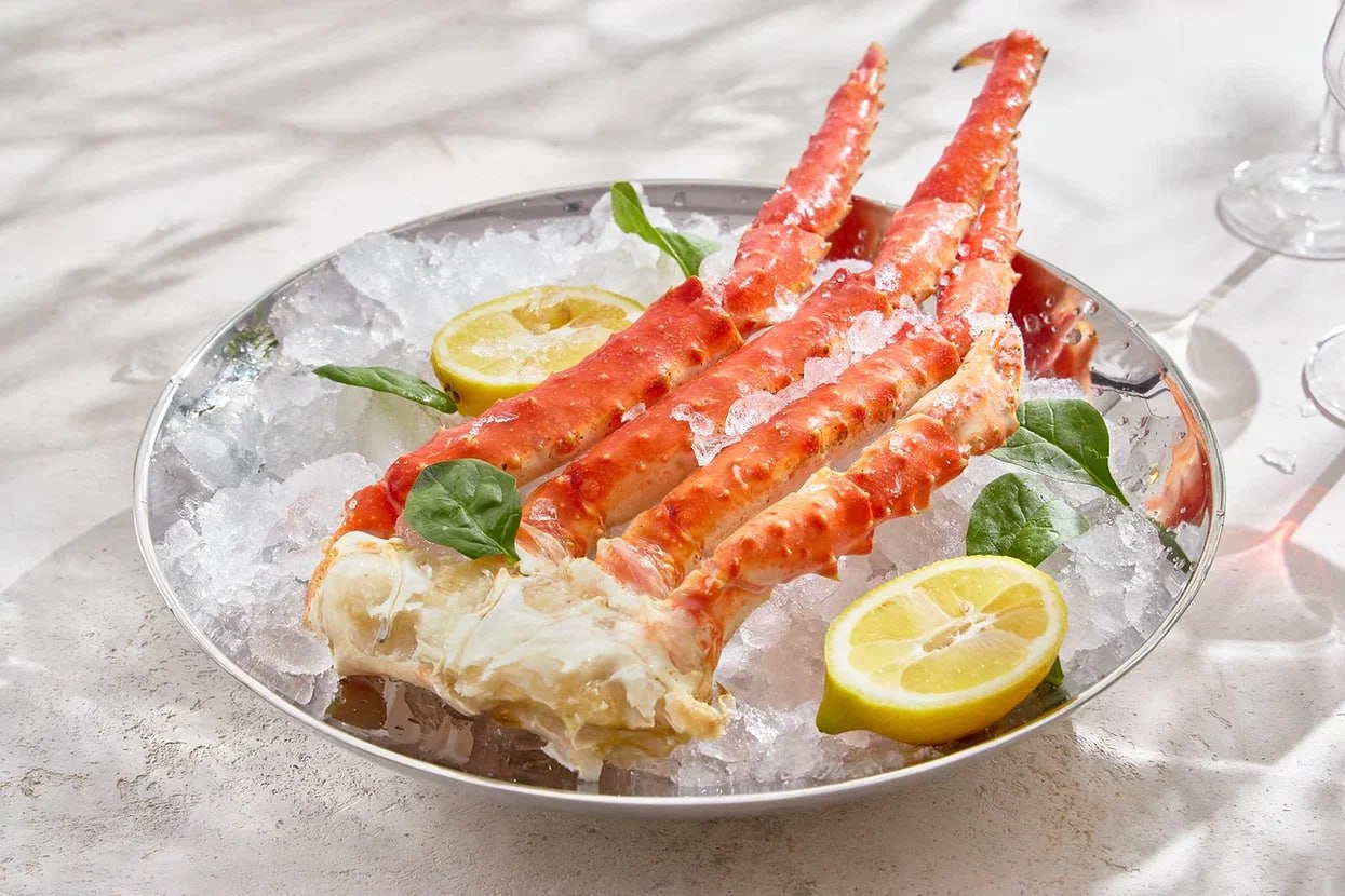 Основное меню ресторана True Crab в Санкт-Петербурге
