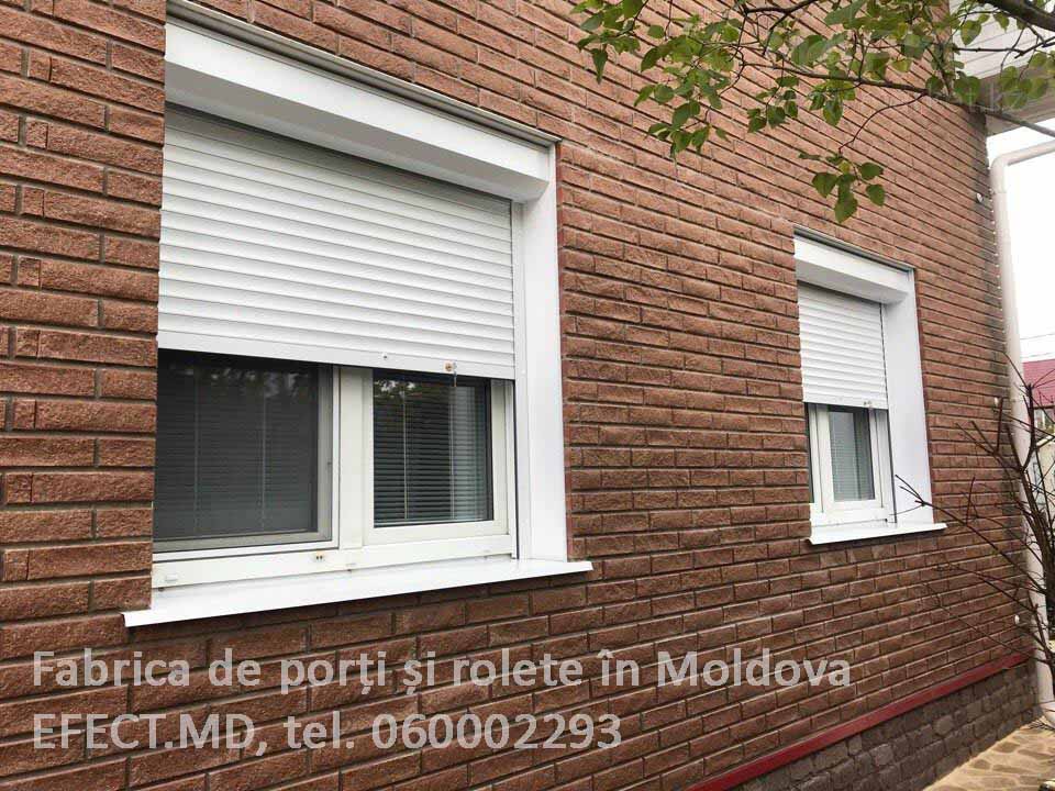 Sisteme rolete de protecție pentru ferestrele a caselor private, poze ...