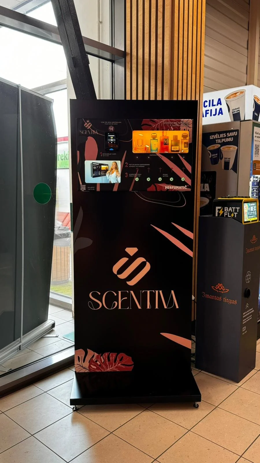 Perfumatic - Парфюмерный Вендинговый Аппарат в России.