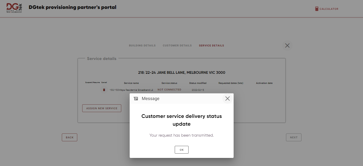 DGtek RSP Portal Help