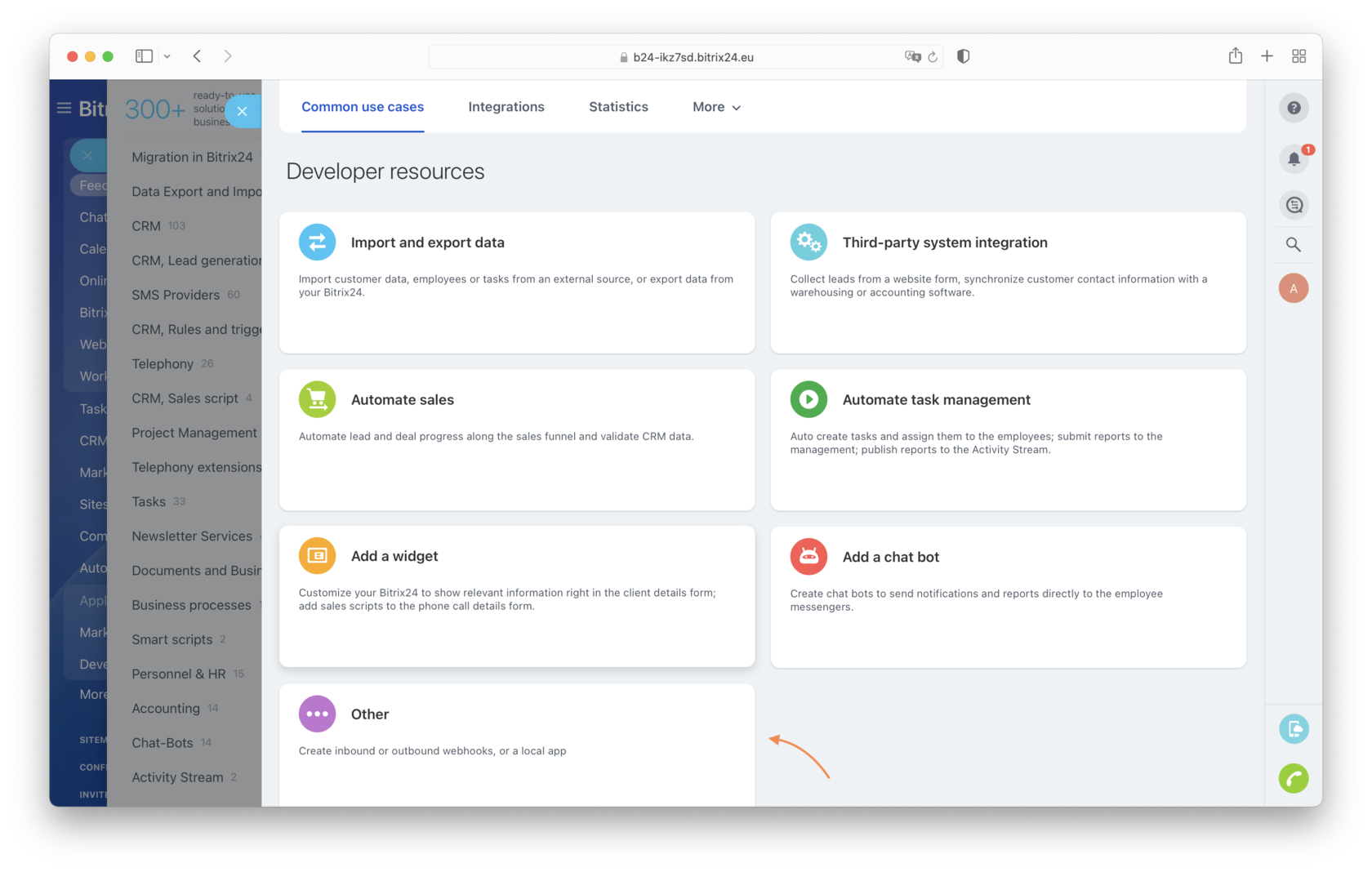 How To Add Form Data To Bitrix24 | Tilda Help Center