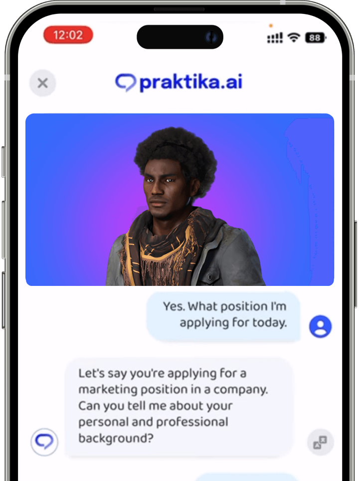 Praktika — AI Language learning app with generative AI Avatar Tutors