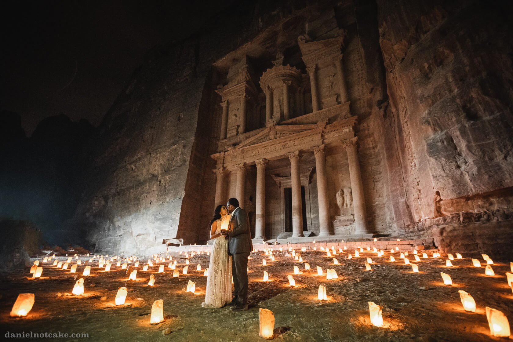 Elopement in Petra Jordan - Destination Wedding in Jordan