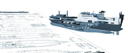 Offshore vessels drawings