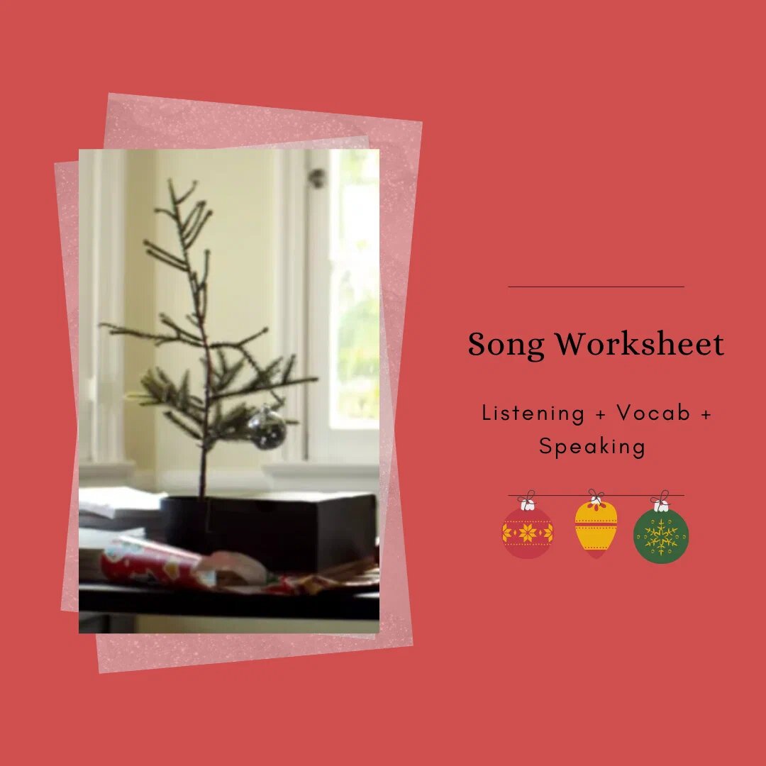 Christmas in LA. ESL Song Workbooks