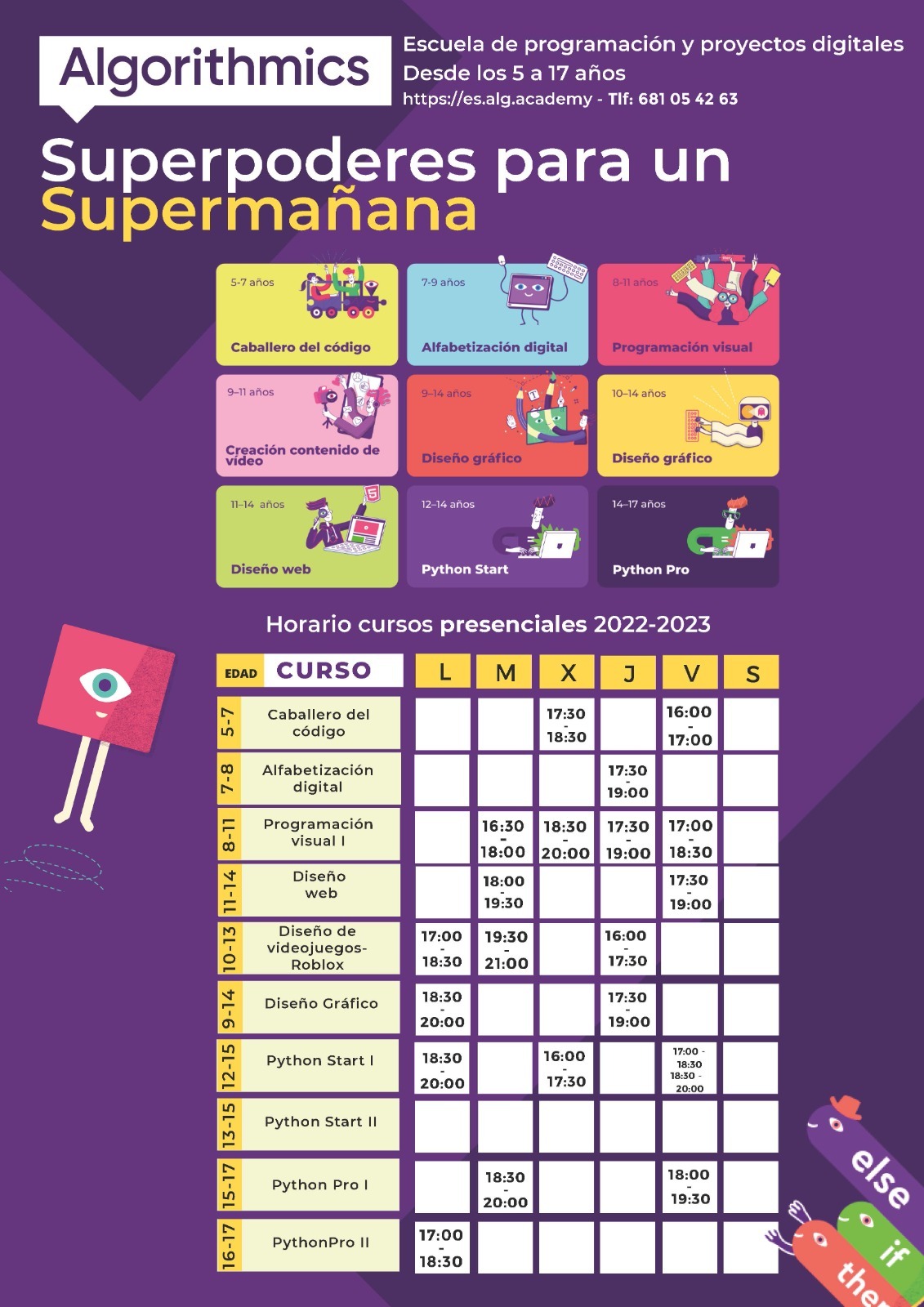Centros Algorithmics en España