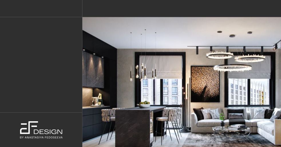 2F Design – студия дизайна интерьеров Анастасии Федосеевой
