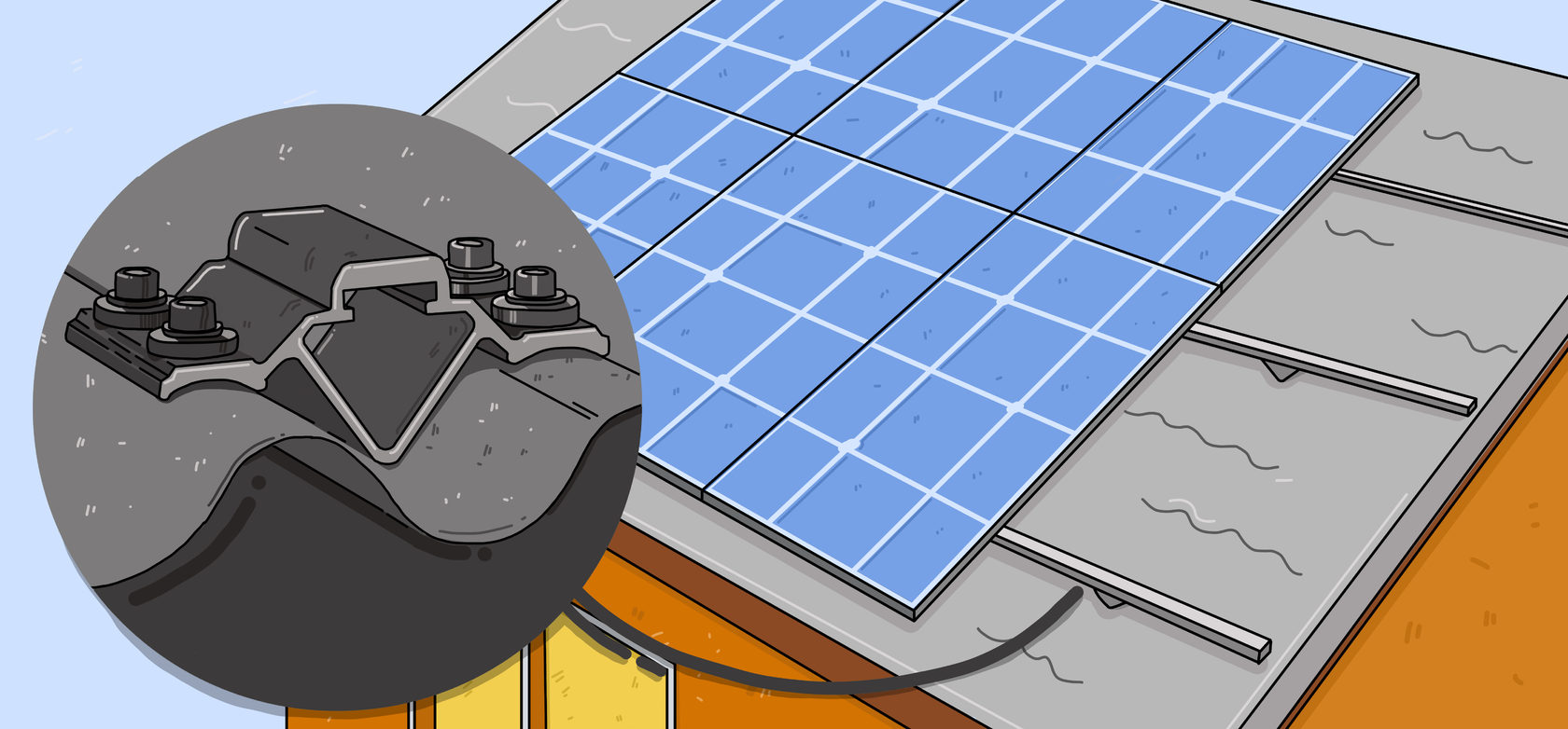 How to mount a solar panel on a roof ? | A1 Solar Store