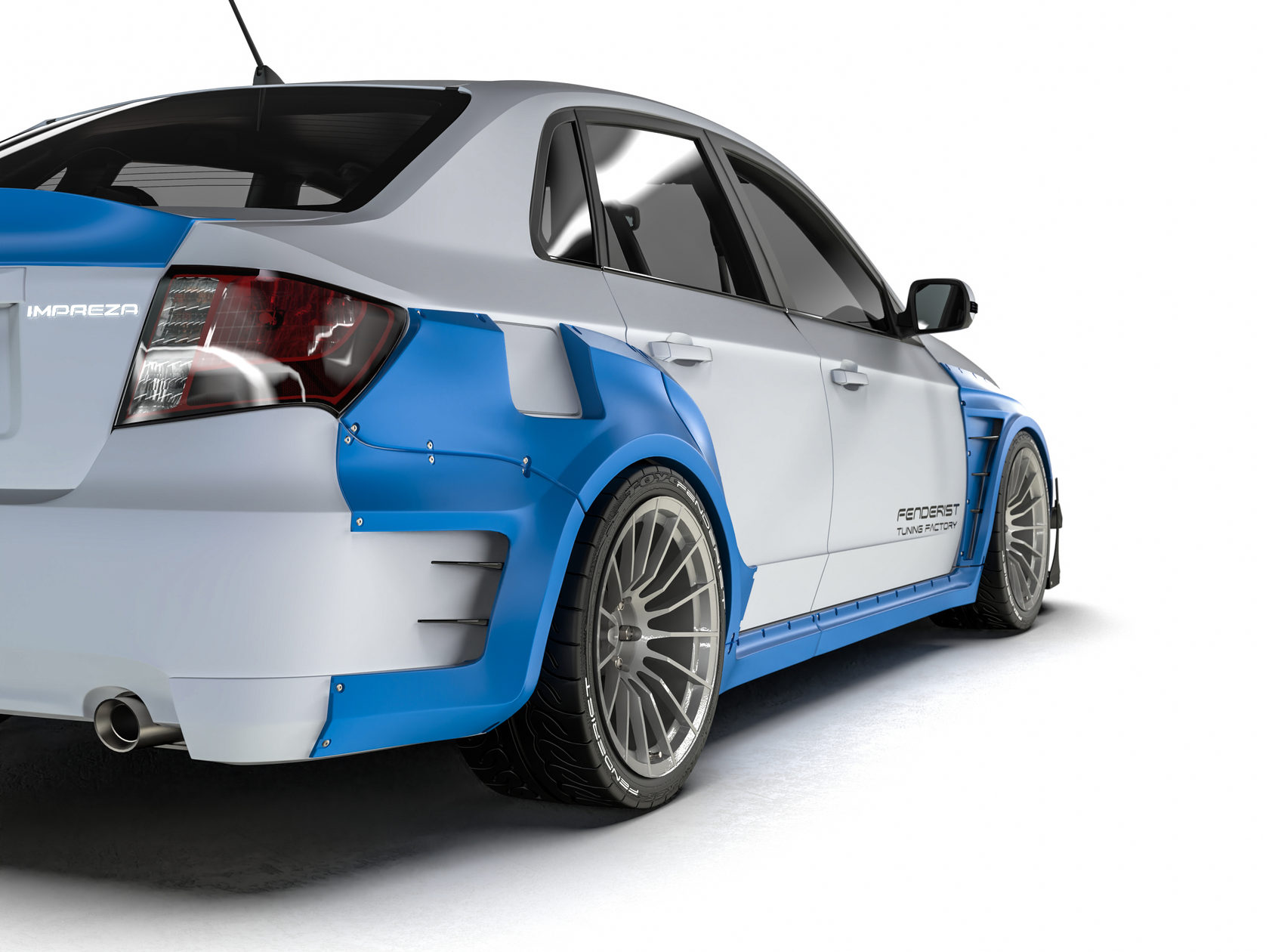 Full URBAN-R Set / WIDE BODY KIT SUBARU IMPREZA GT/WRX GE# 07-12