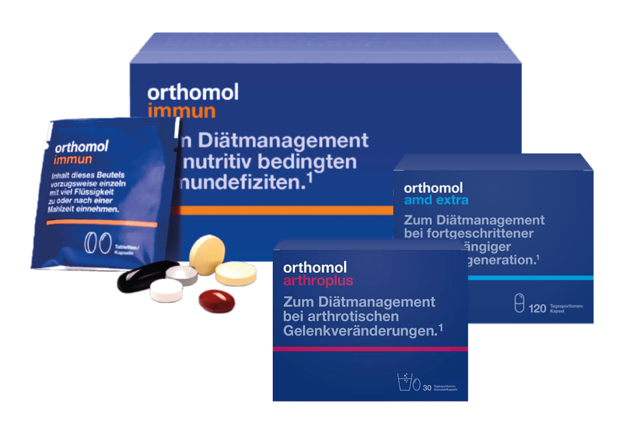 Orthomol - toţi nutrienţii necesari