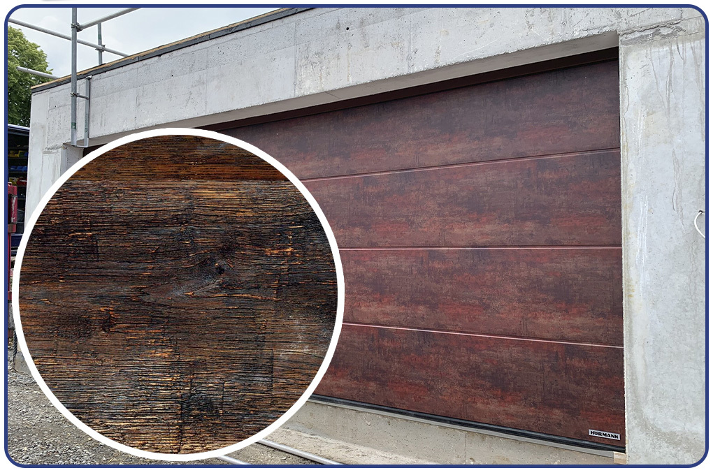 Гаражные секционные ворота