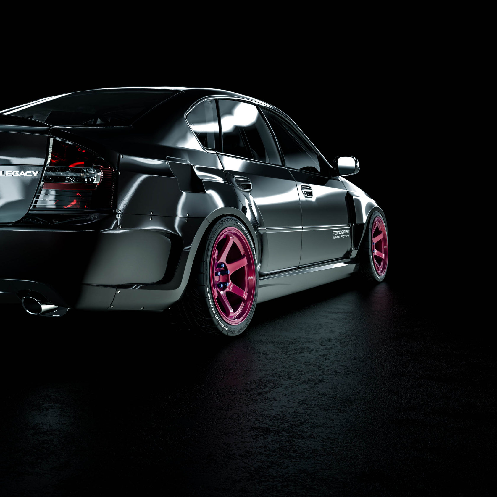 Rear Spoiler SUBARU Legacy B4 03-06