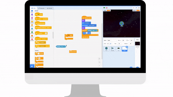 GEEKLAMA - Scratch Advanced 16 lessons for kids 6-12 y.o.