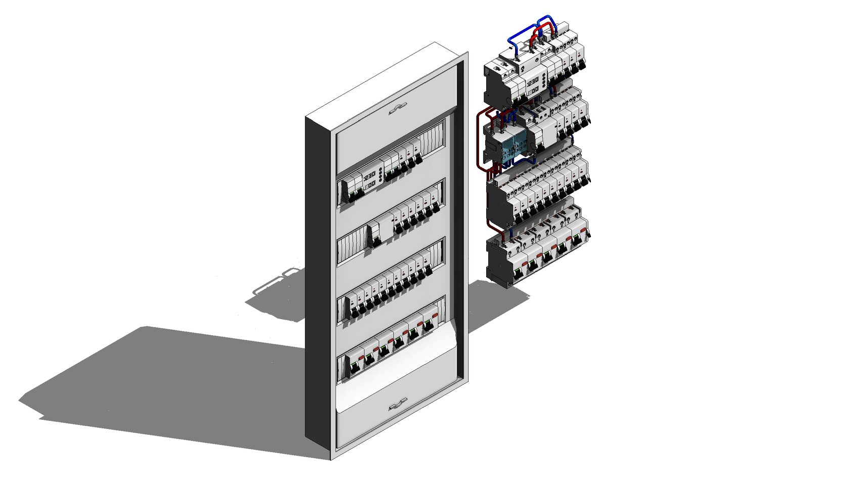 Семейства Revit для проекта ЭОМ