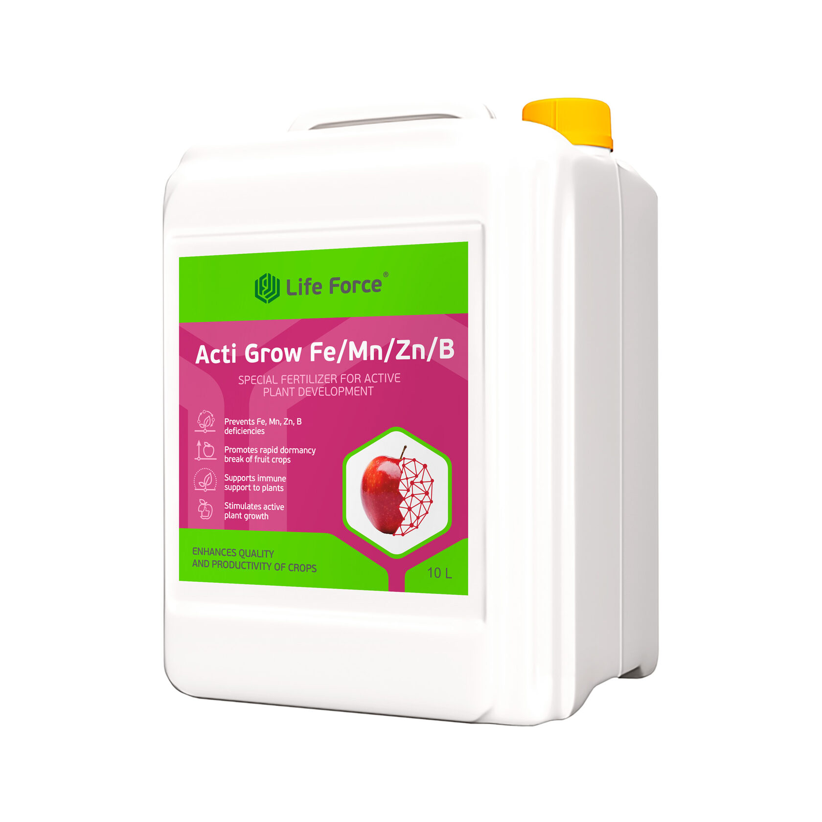 Acti Grow Fe/B/Zn/Mn Life Force | A liquid fertilizer with iron ...