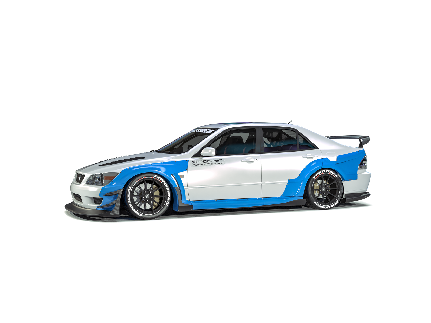 FENDERIST SPEC S GRIP 60mm / WIDE BODY KIT FENDER FLARES SET TOYOTA ...