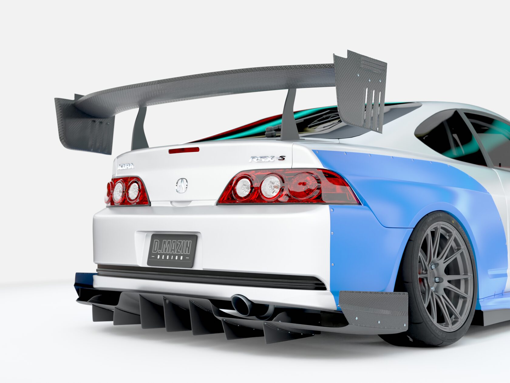 FENDERIST SPEC R Full Set / WIDE BODY KIT HONDA INTEGRA / ACURA RSX ...