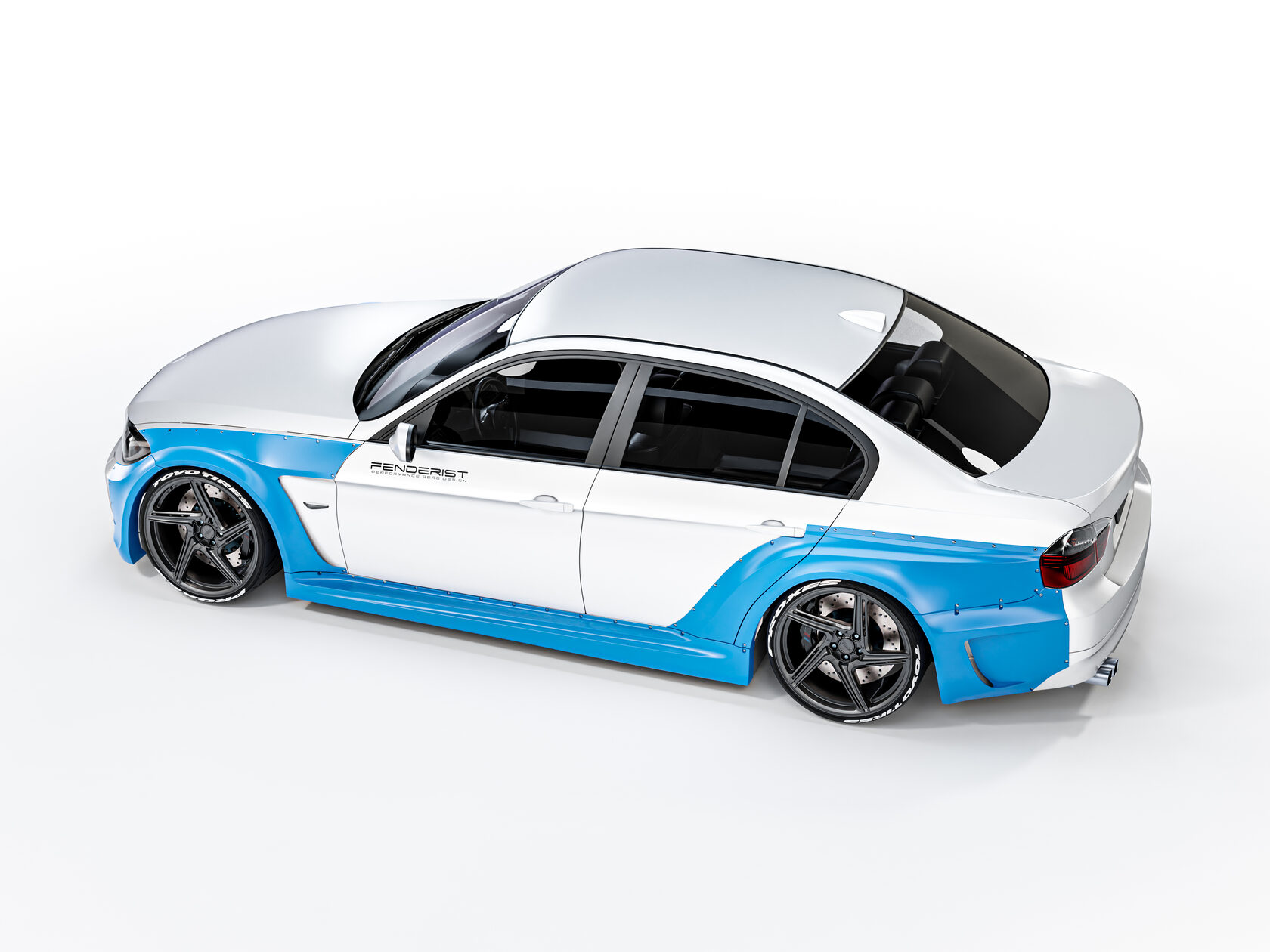 Urban-R fender flares set / widebody kit BMW E90 2006-2010