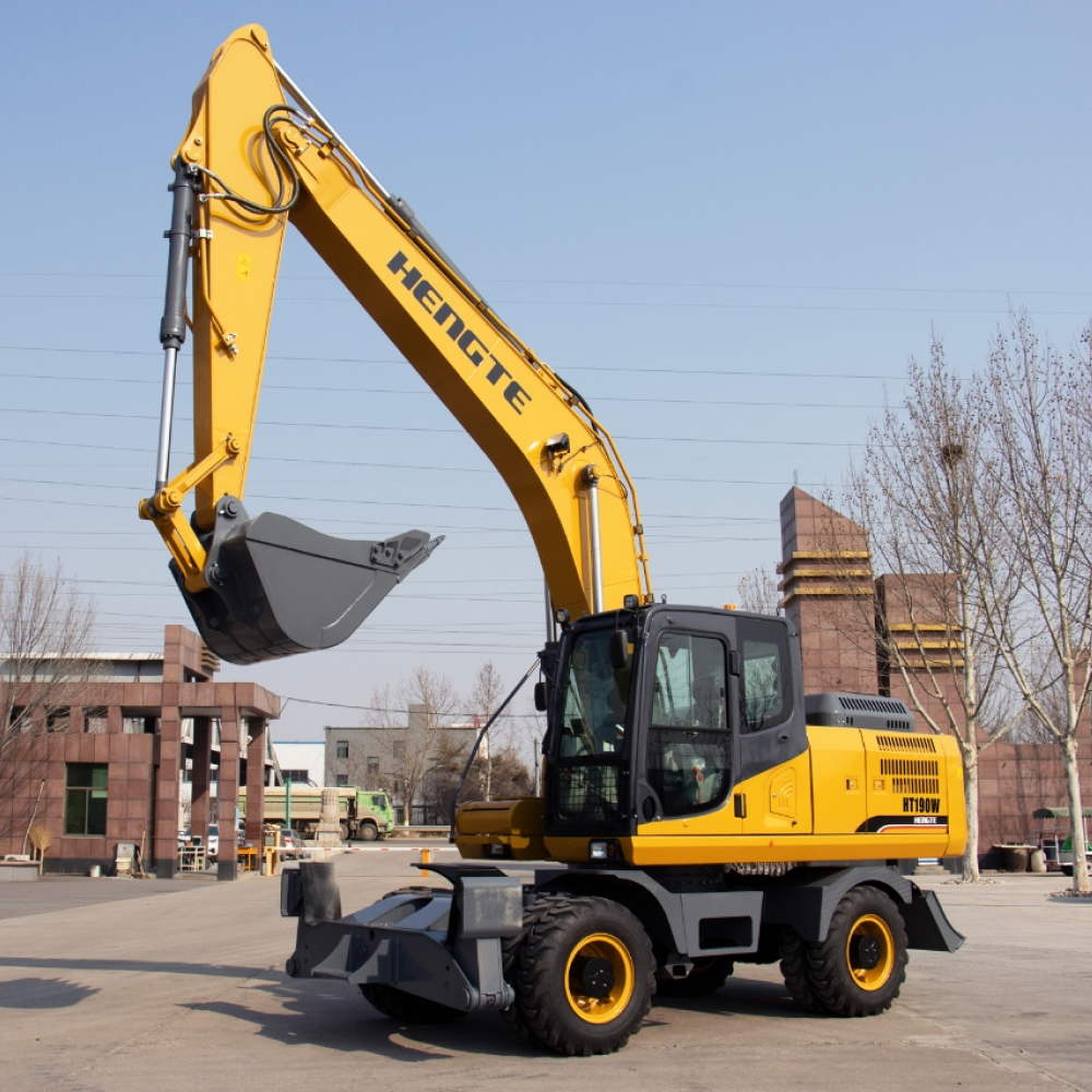 Продажа колесных экскаваторов HENGTE