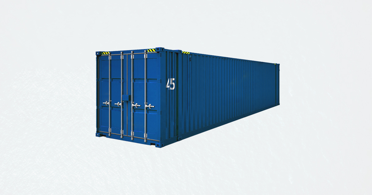 Container 45 foot hcpw price