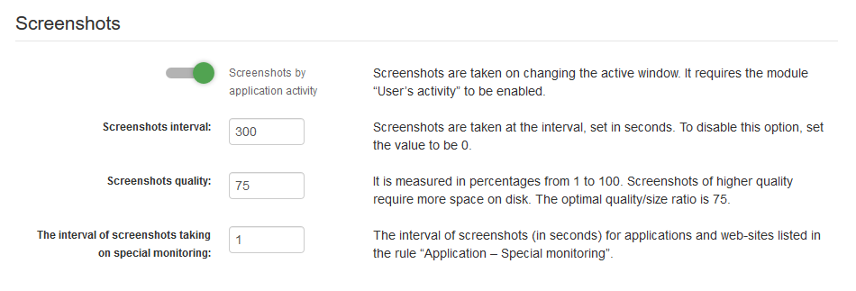 Employee Monitoring Software with Screenshots