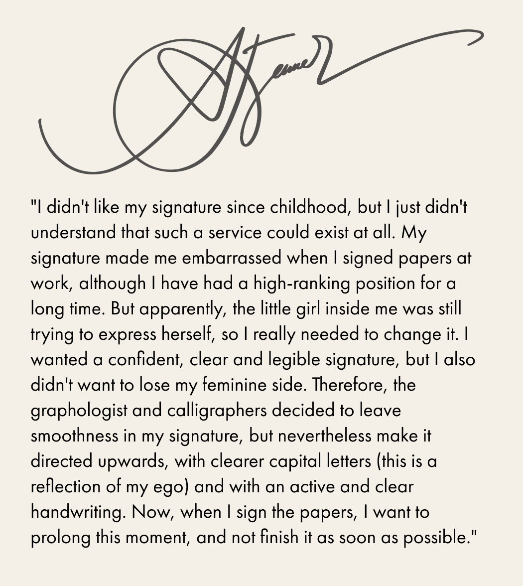 SignaturePro. Graphology