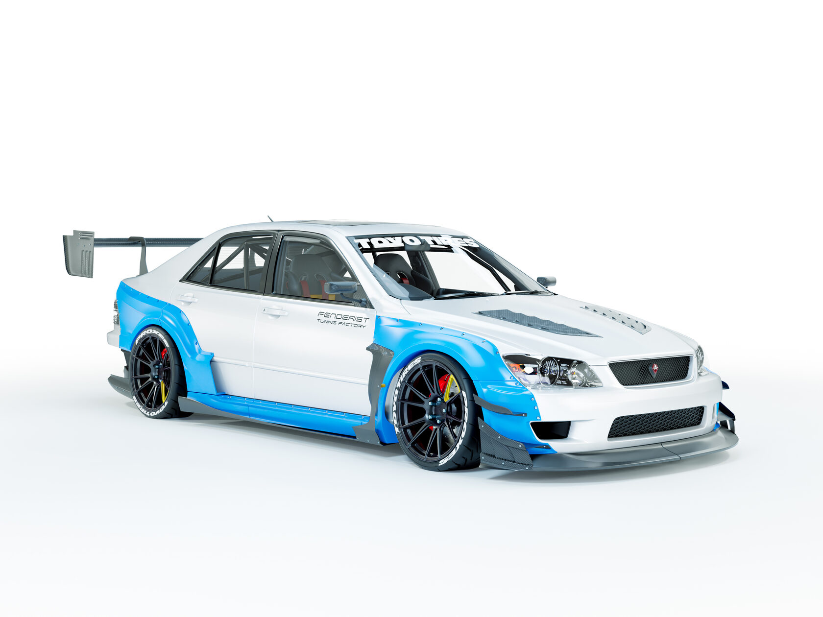 FENDERIST SPEC S DRIFT Spec 60mm / WIDE BODY KIT FENDER FLARES SET ...