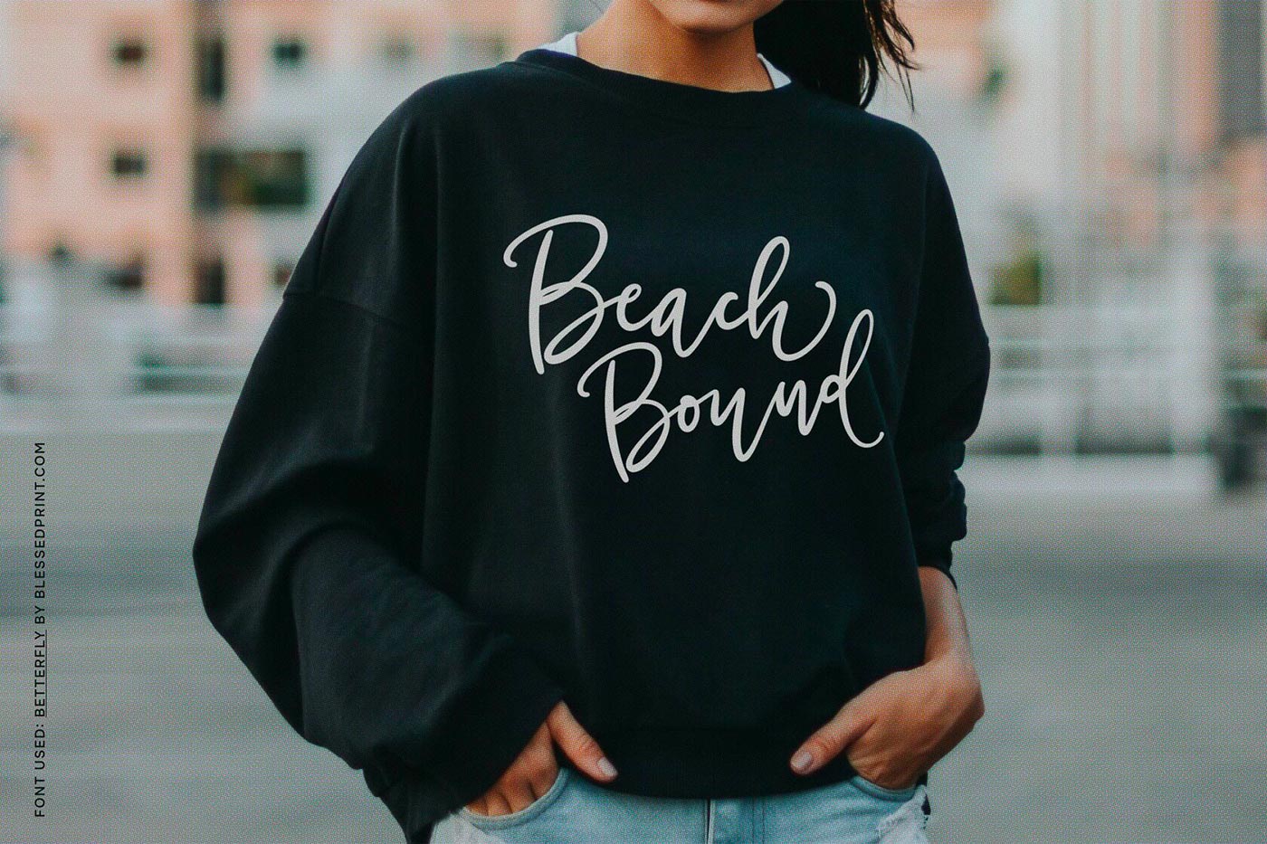 BetterFly Font | Script Fonts - Blessed Print