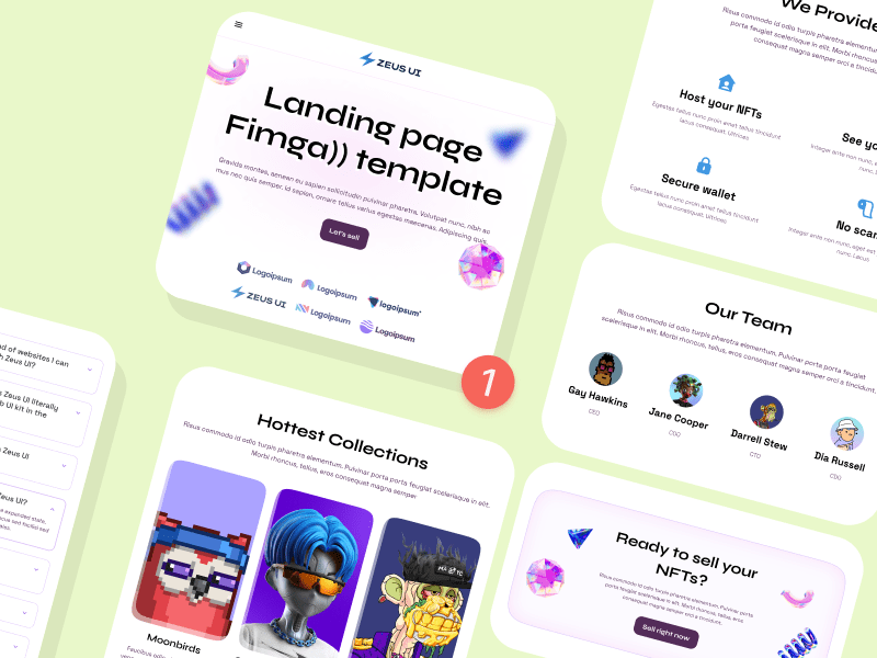 Free Figma templates - UI design resources for web, mobile, and desktop