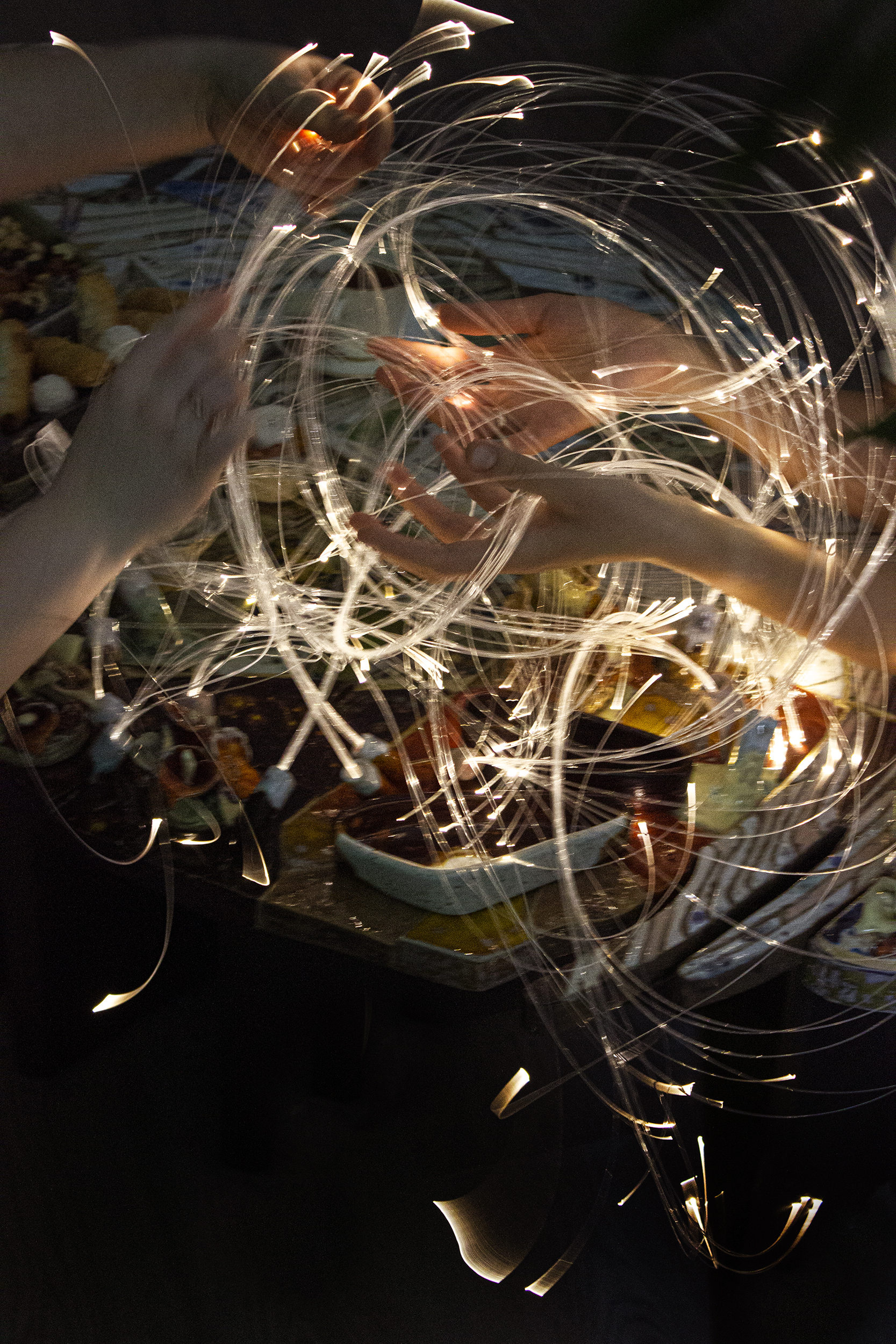 Weaving light