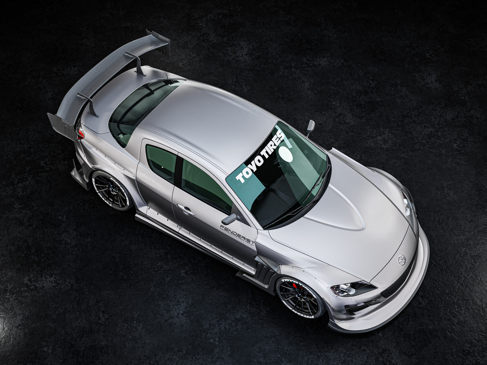 FENDERIST SPEC R Full kit / WIDE BODY KIT Mazda RX-8 2008-2012