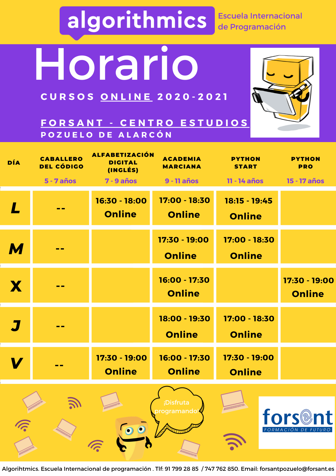 Centros Algorithmics en España