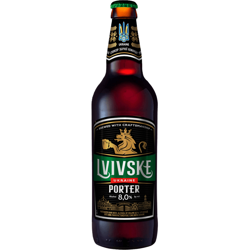 Lvivske Beer: 1715, Porter, Blonde, Robert Doms