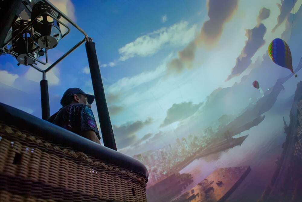 Balloon Simulator | Media-Based Hot Air Balloon Ride