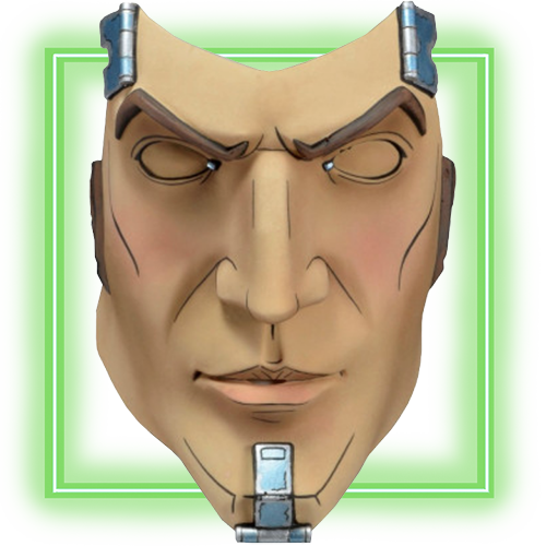 Купить МАСКА КРАСАВЧИКА ДЖЕКА ИЗ «BORDERLANDS»